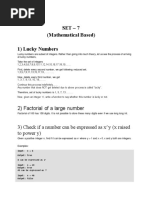 Zoho 2nd and 3rd Round Coding Questions | PDF | String (Computer ...