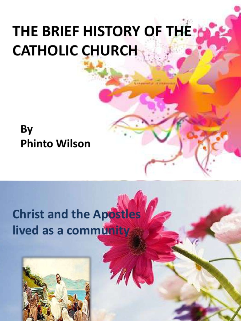 Brief History of Catholic Church PDF | PDF | Catholic Church ...