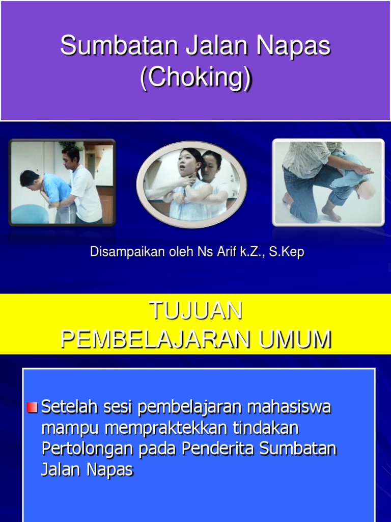 Sumbatan Jalan Napas | PDF