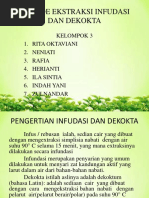 Makalah Infusa Dan Dekokta | PDF | Kesehatan Holistik