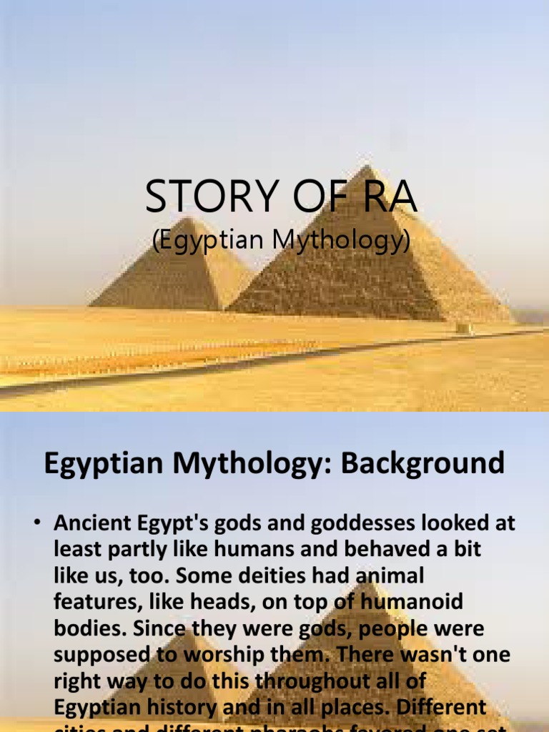 Story of Ra | PDF | Middle Eastern Mythology | Ancient Egyptian Religion
