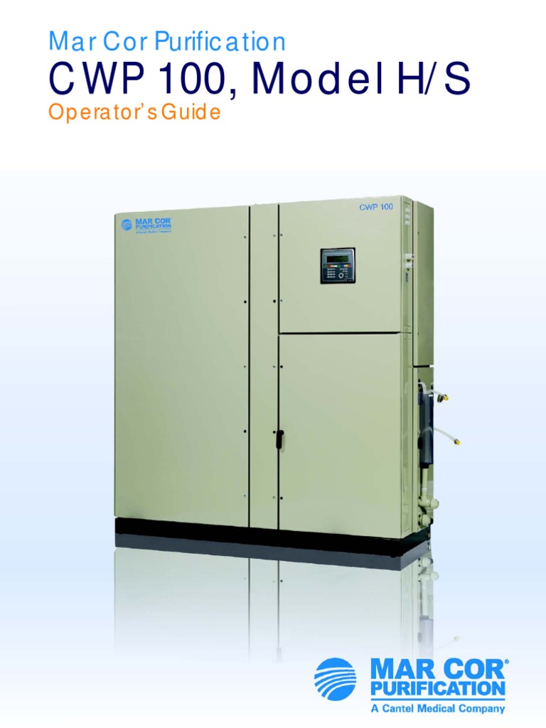 CWP Operator Guide | PDF | Hemodialysis | Water Quality