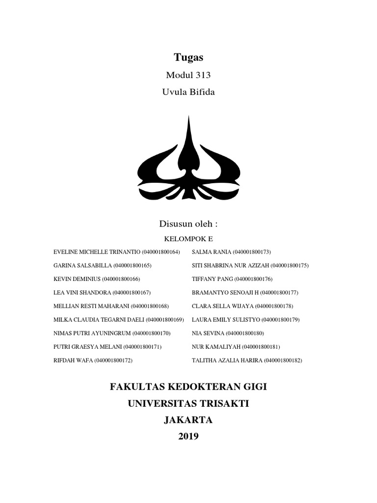 Uvula Bifida: Definisi dan Komplikasi | PDF | Ilmu Sosial | Sains ...