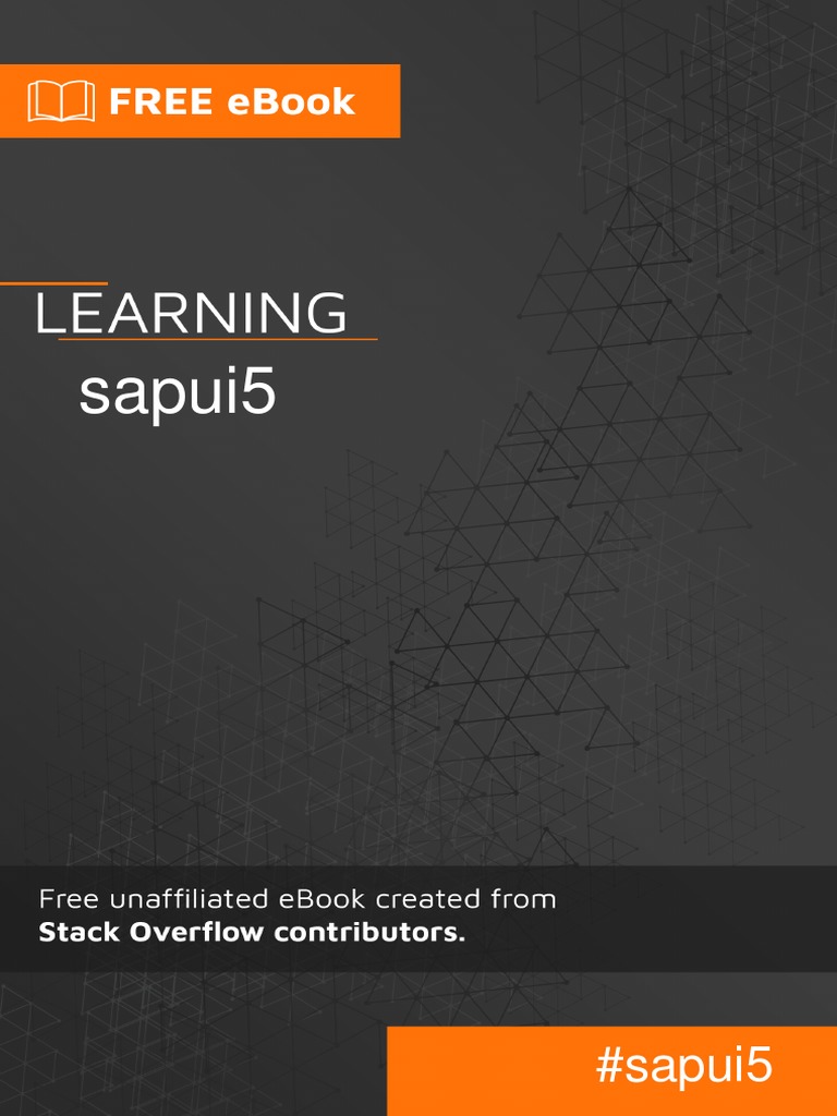 Sapui5 PDF | PDF | Web Application | Java Script
