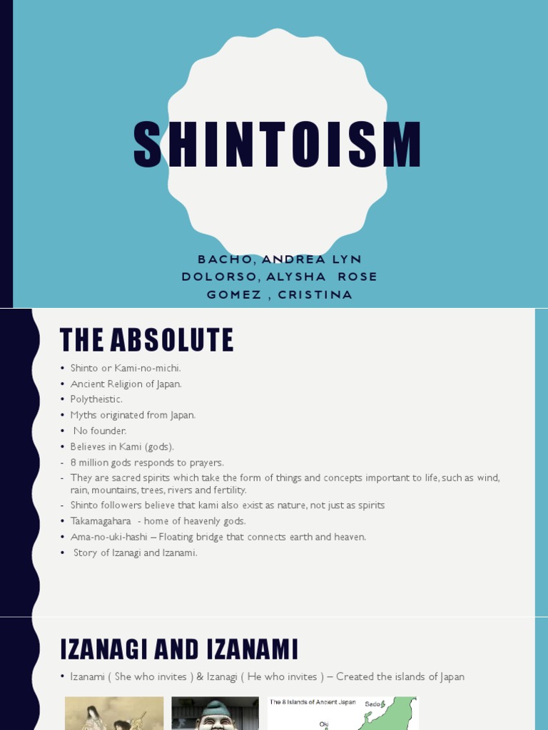 Shintoism: Bacho, Andrea Lyn Dolorso, Alysha Rose Gomez, Cristina | PDF ...