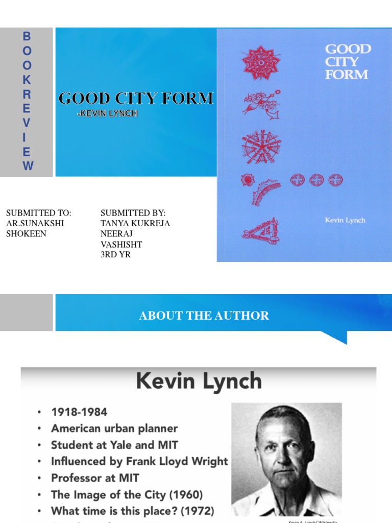 Kevin Lynch's Good City Form Theory | PDF | Space