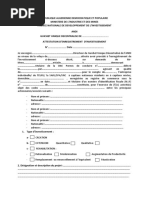 Déclaration D'existence | PDF | Impôts