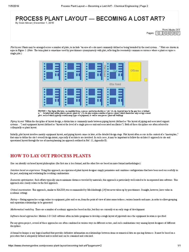 Process Plant Layout 2 | PDF | Systems Science | Science
