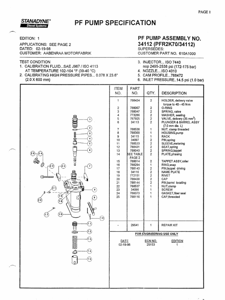 PF Pump Specification and Calibration Guide | PDF | Science ...