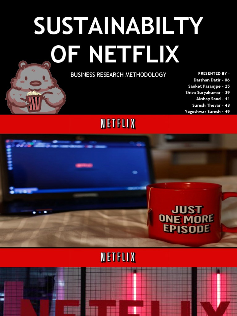 Sustainability of Netflix | PDF | Student's T Test | Research Methods