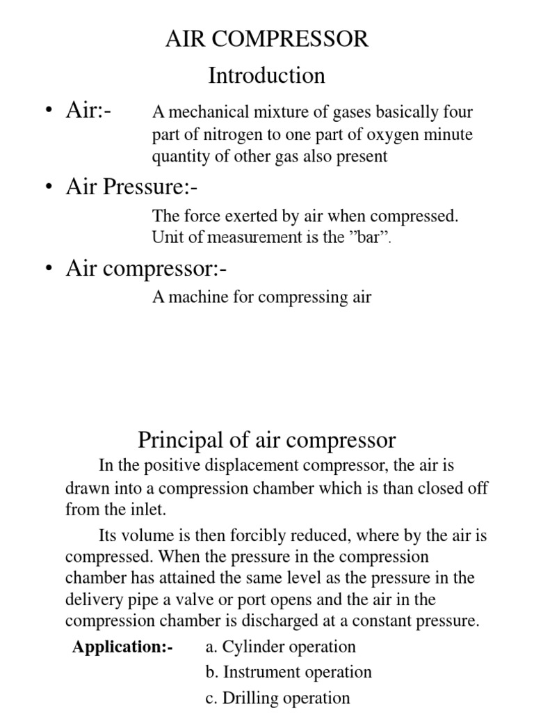 Compressor Presentation Pdf Valve Clothes Dryer