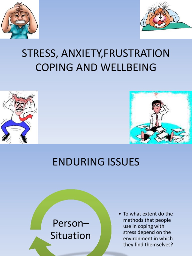 Stress, Anxiety and Coping Stratigies | PDF | Coping (Psychology ...