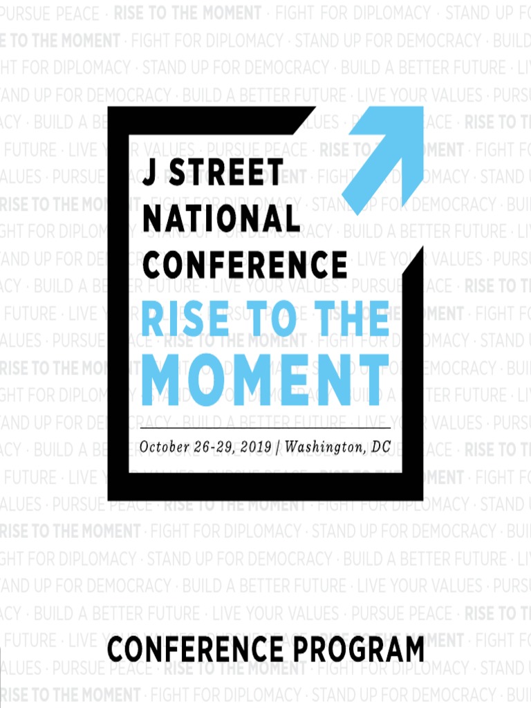 J Street National Conference 2019 Agenda | PDF | J Street | Israel