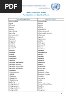 Model UN Clause Word List | PDF | Career & Growth | Lifestyle