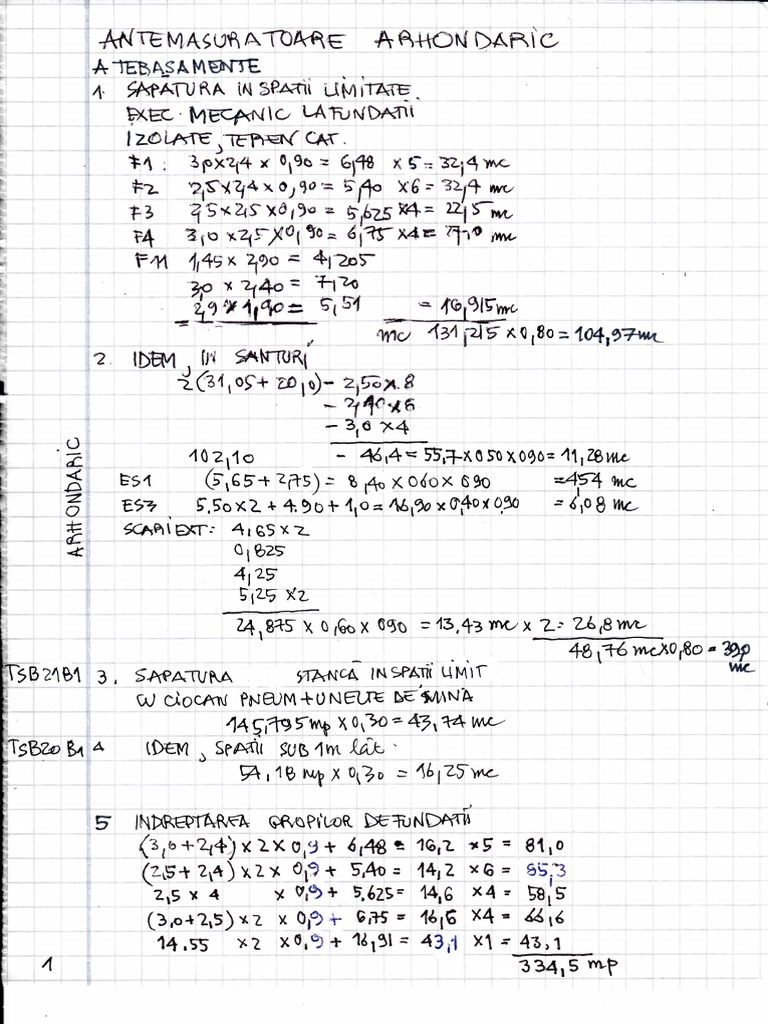 Arhondaric Antemasuratoare 01 | PDF