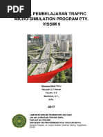Manual Book Aplikasi PTV Vissim 2020 | PDF