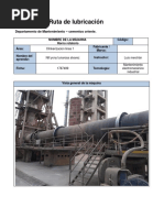 Carta de Lubricacion Taladro | PDF | Perforar | Lubricante