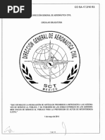 Marco Normativo de la AFAC en México | PDF | Aeropuerto