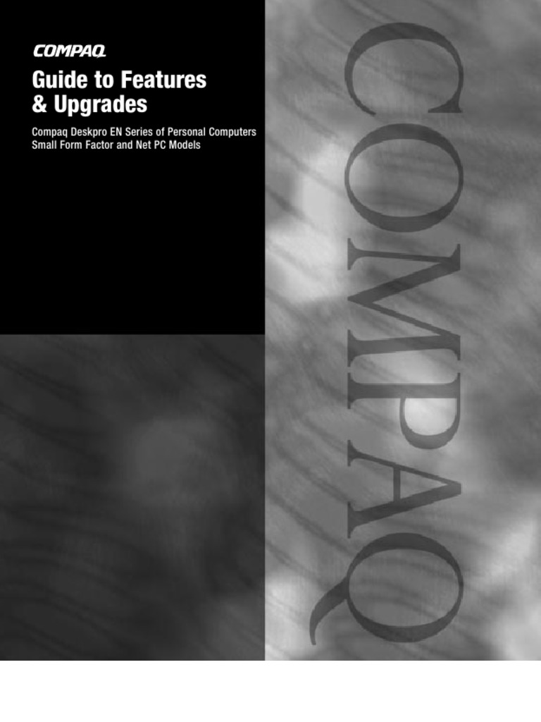 Manual Compaq EN 6400 PDF | PDF | Computer Monitor | Microsoft Windows