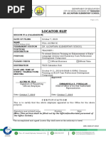 Locator Slip | PDF