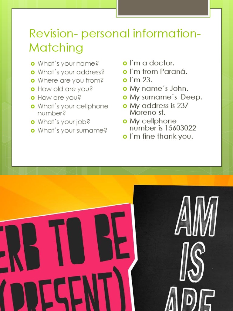 Personal Information Matching Revision | PDF