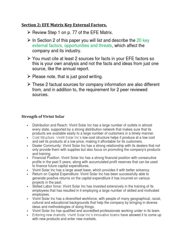 20 Key External Factors, Opportunities and Threats | PDF | E Commerce ...