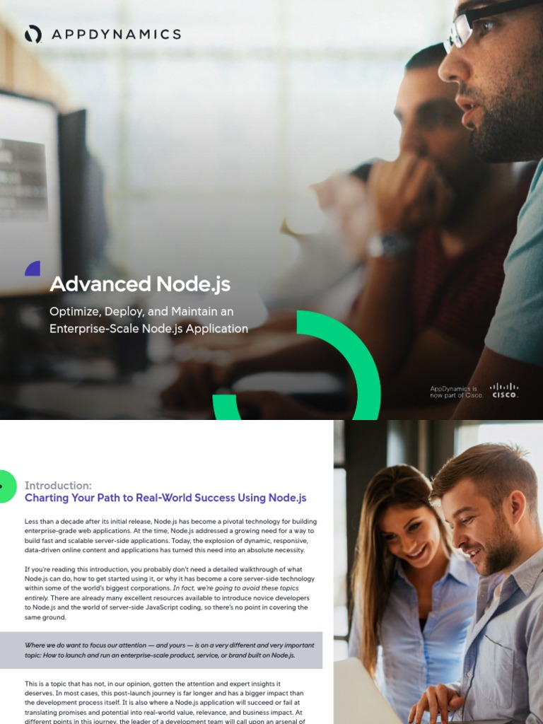 Advanced Node Dot Js Success Guide | PDF | Network Socket | Http Cookie
