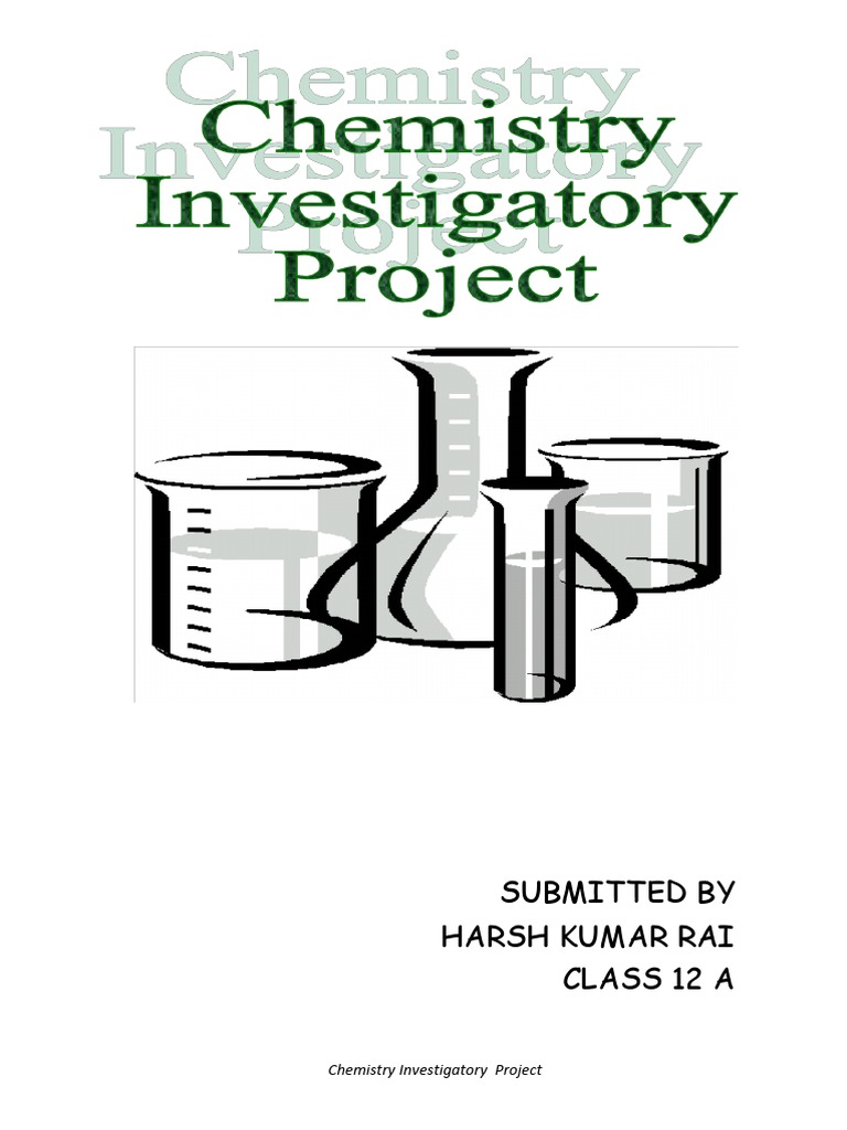 Chemistry Project Class 12 | PDF | Carbohydrates | Fat