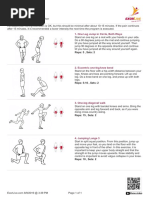 YMCA 3-Minute Step Test Guide | PDF | Heart Rate | Nature