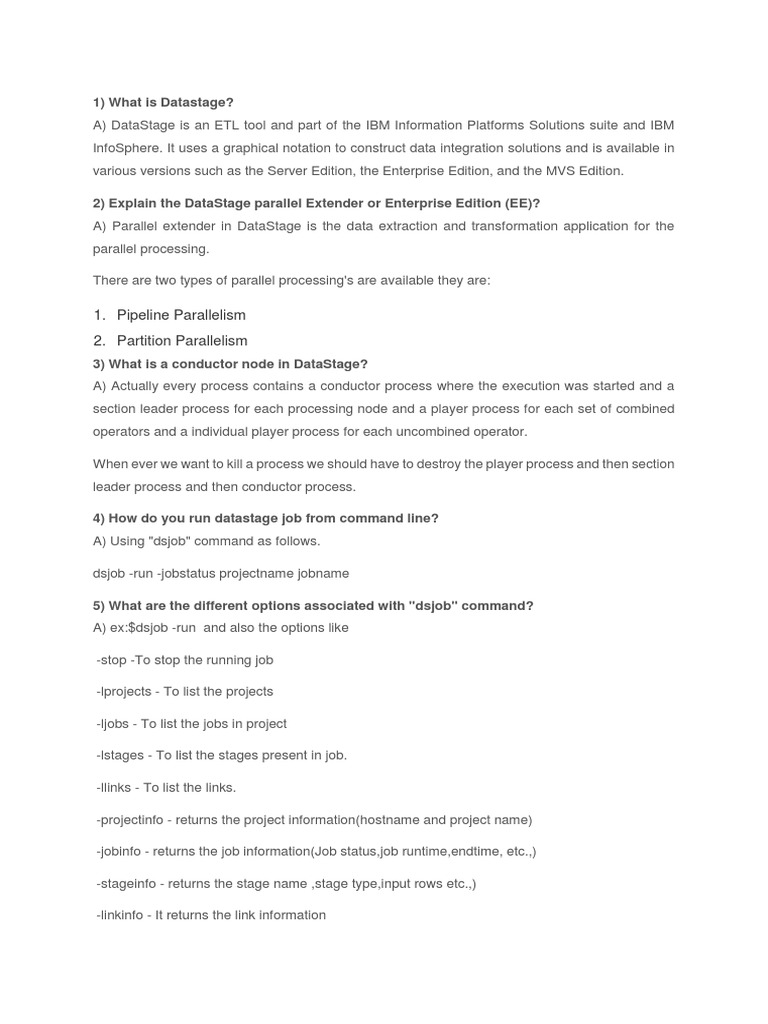 Pipeline Parallelism 2. Partition Parallelism | PDF | Metadata ...