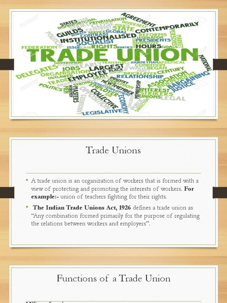 Workers United: An Analysis of Trade Unions in India Through Case ...