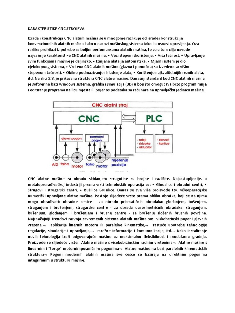 CNC Strojevi | PDF