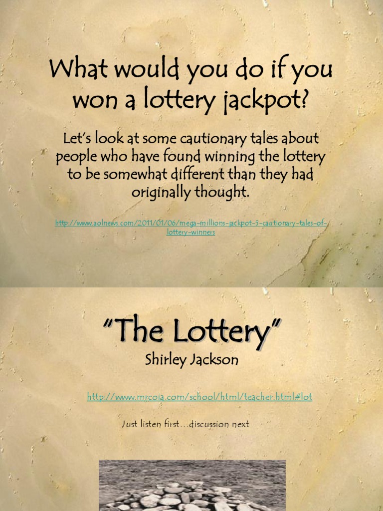 Cautionary Tale of Lottery Ritual Sacrifice | PDF | Sacrifice