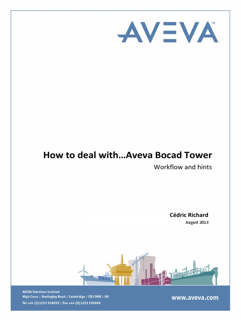Aveva Bocad Tower Strategy | PDF | Software | Computing