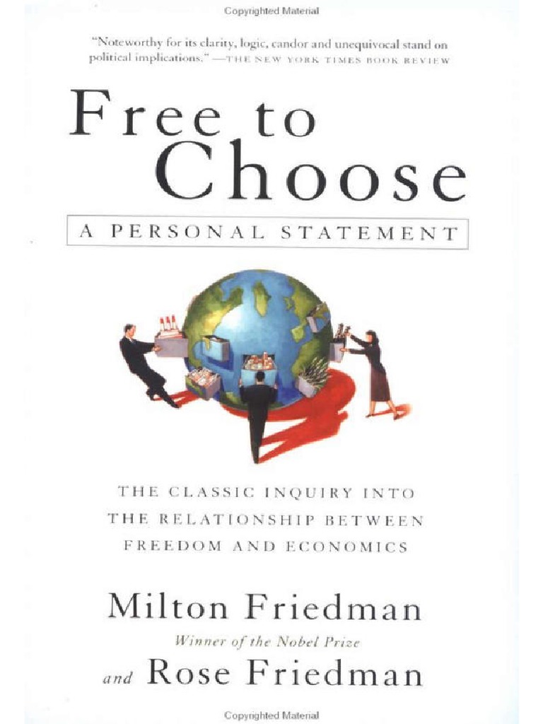 Free to Choose by Milton Friedman | PDF | Milton Friedman | Works