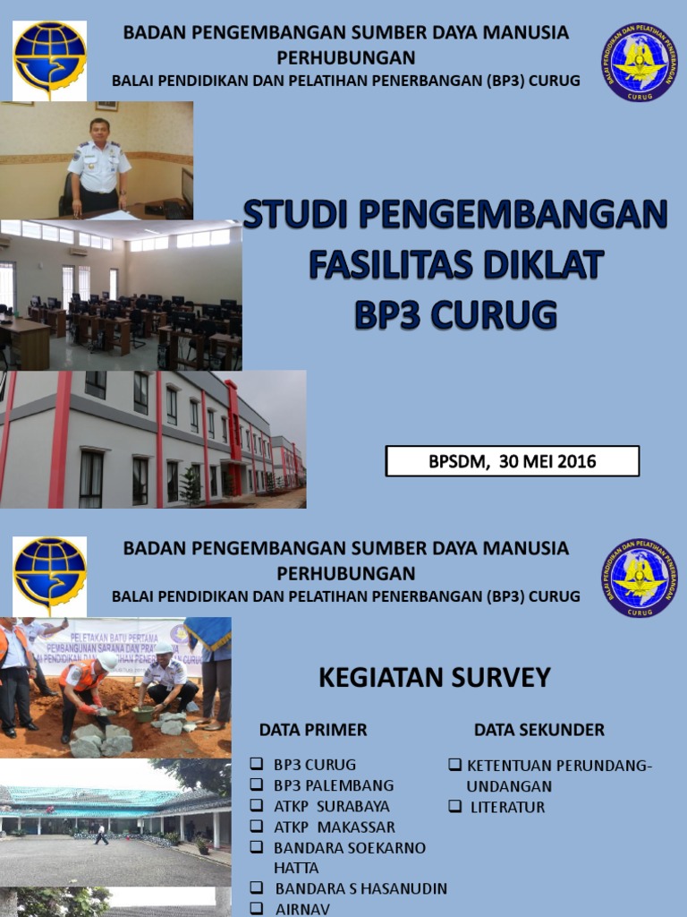 Pengembangan Fasilitas BP3 Curug | PDF