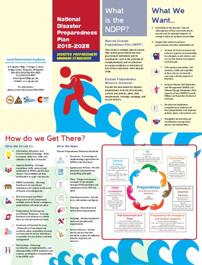 NDPP Brochure 2016 | PDF | Emergency Management | Hazards