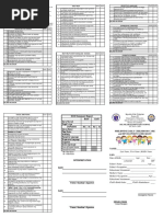 ECCD Checklist KINDERGARTEN | PDF