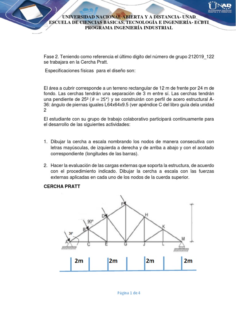 Aporte Cercha Pratt | PDF | Braguero | Ingeniería