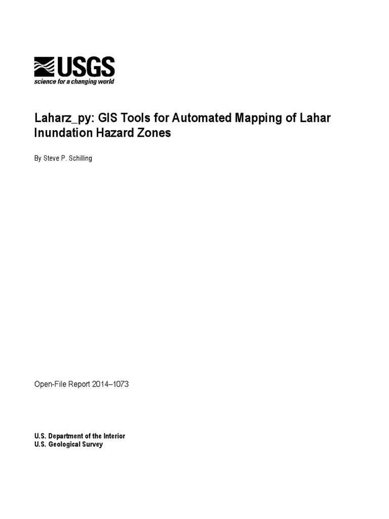 Petunjuk Penggunaan Laharz - Py | PDF | Errors And Residuals | Standard ...