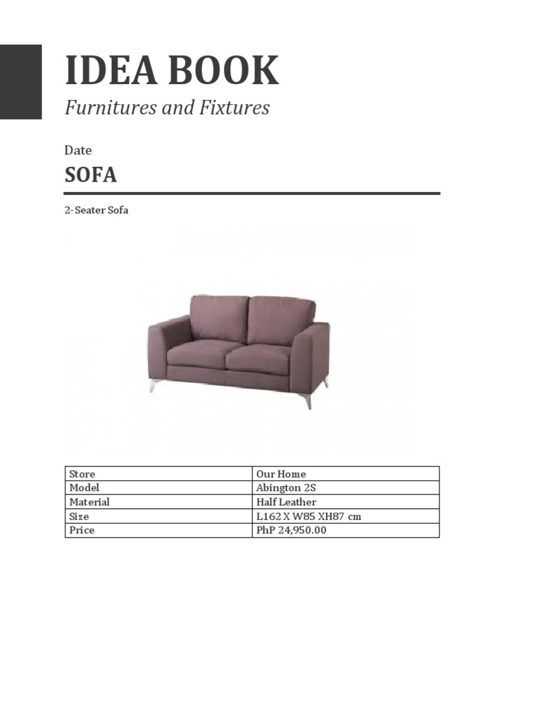 Affordable Sofas from Our Home Store | PDF | Games & Activities ...