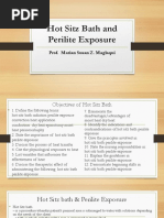 Perilite Exposure: Guidelines and Benefits | PDF | Wound | Circulatory ...