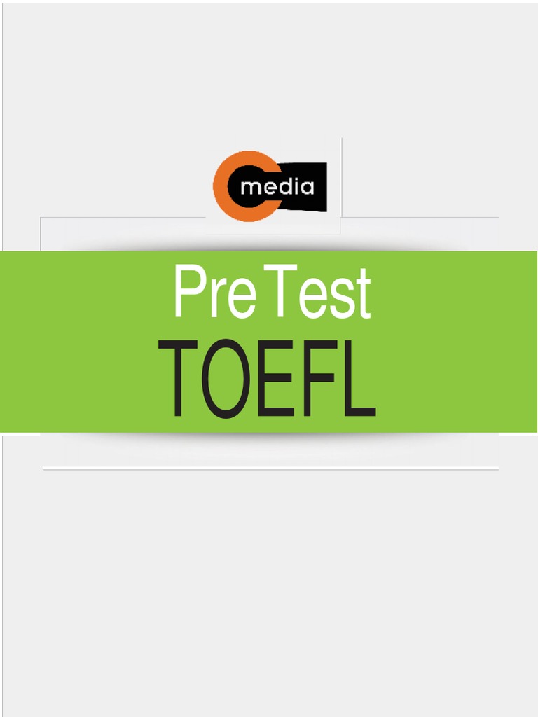 Pre Test: Toefl | Download Free PDF | Nature