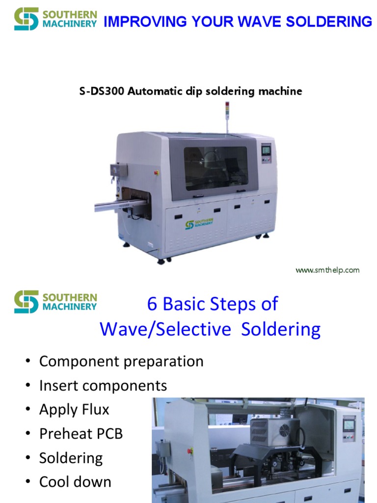 Improving Wave Soldering Machine | PDF | Solder | Soldering
