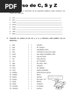 Palabras Terminadas en Ción, Sión, Xión y Cción | PDF | Artes del ...