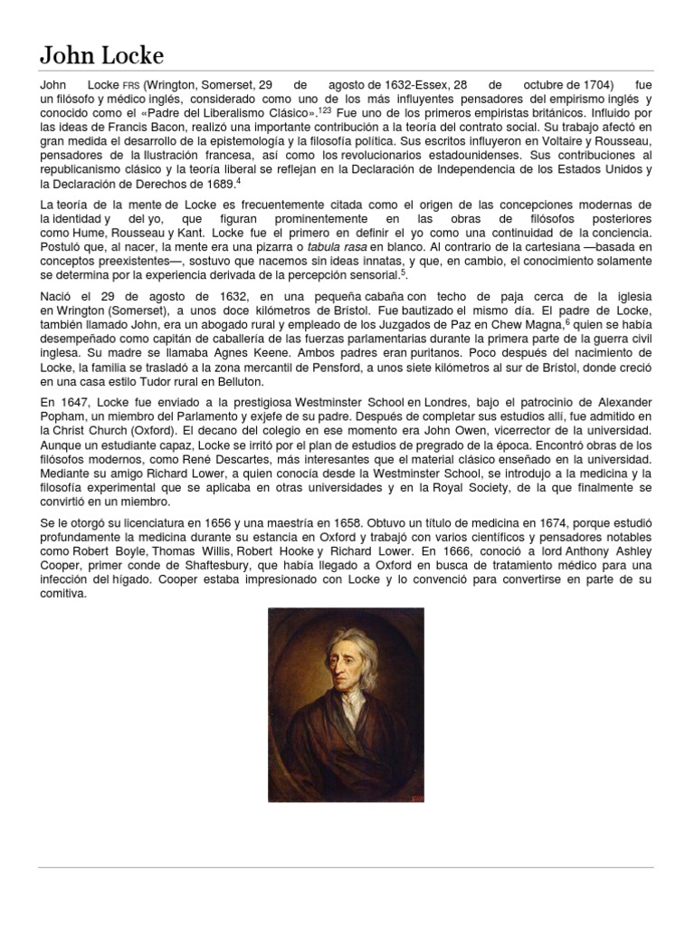 John Locke | Descargar gratis PDF | John Locke | Montesquieu