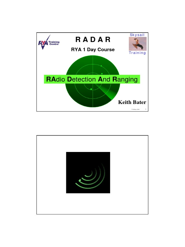 Radar: Radio Detection and Ranging | PDF | Radar | Antenna (Radio)