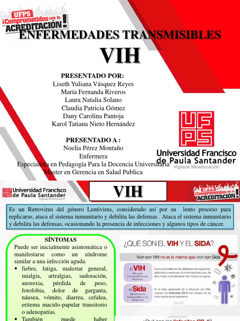 Diapositivas Vih | PDF | VIH / SIDA | VIH