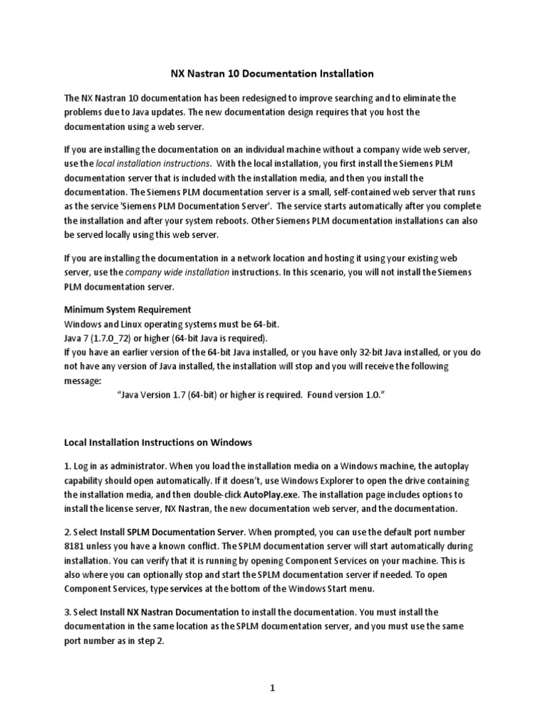NX Nastran 10 Instalation | PDF | Windows Registry | Command Line Interface