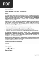 Hse Experience Certificate | PDF | Career & Growth | Business